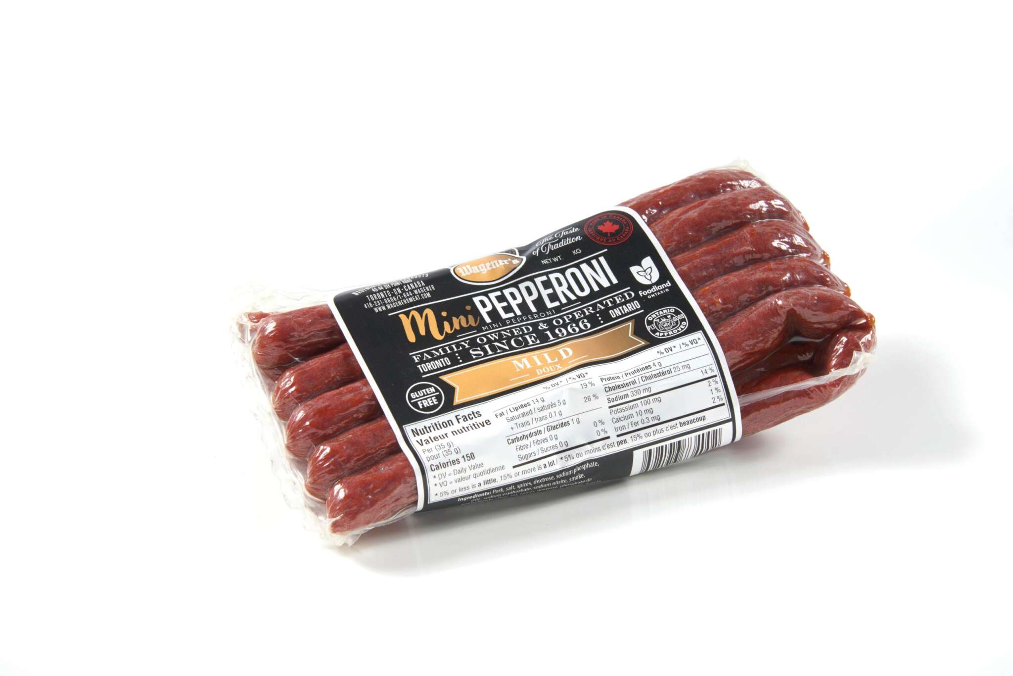 Mini Pepperoni Mild – Wagener's Meat