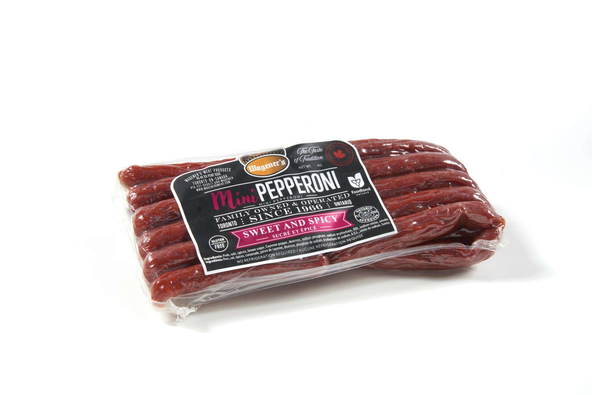 Mini Pepperoni Sweet & Spicy – Wagener's Meat